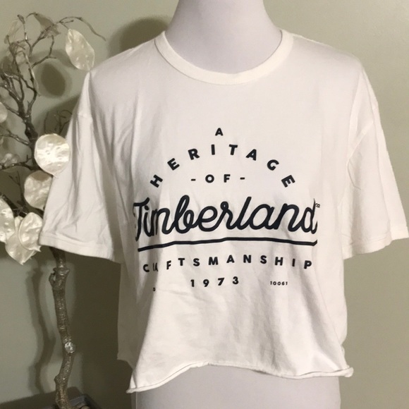 Timberland | Tops | Timberland Xxl Crop Shirt | Poshmark